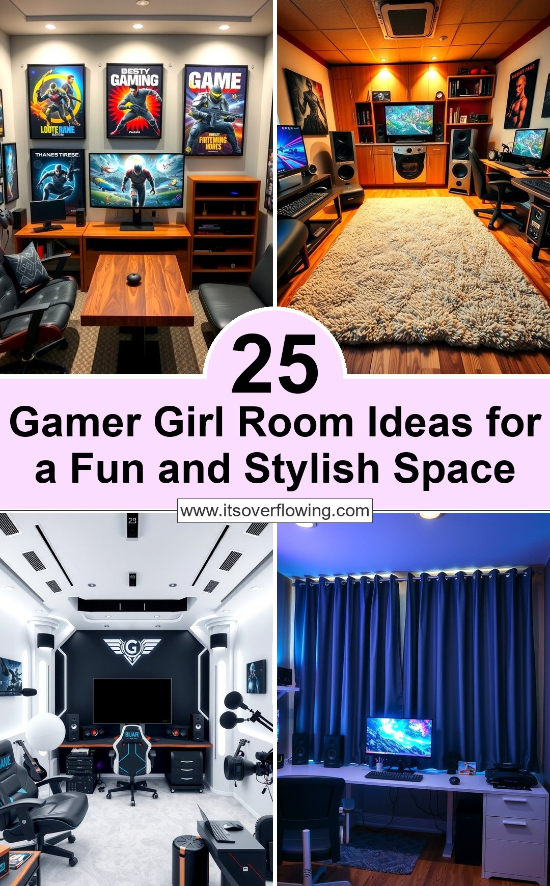 25 Gamer Girl Room Ideas for a Fun and Stylish Space