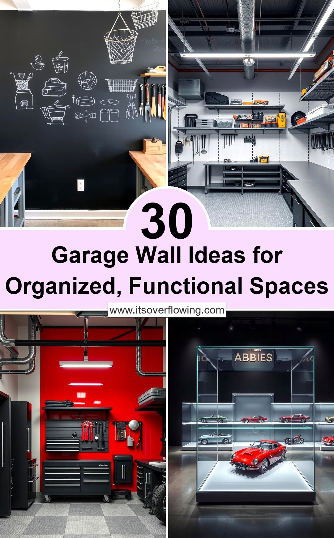 30 Garage Wall Ideas for Organized, Functional Spaces