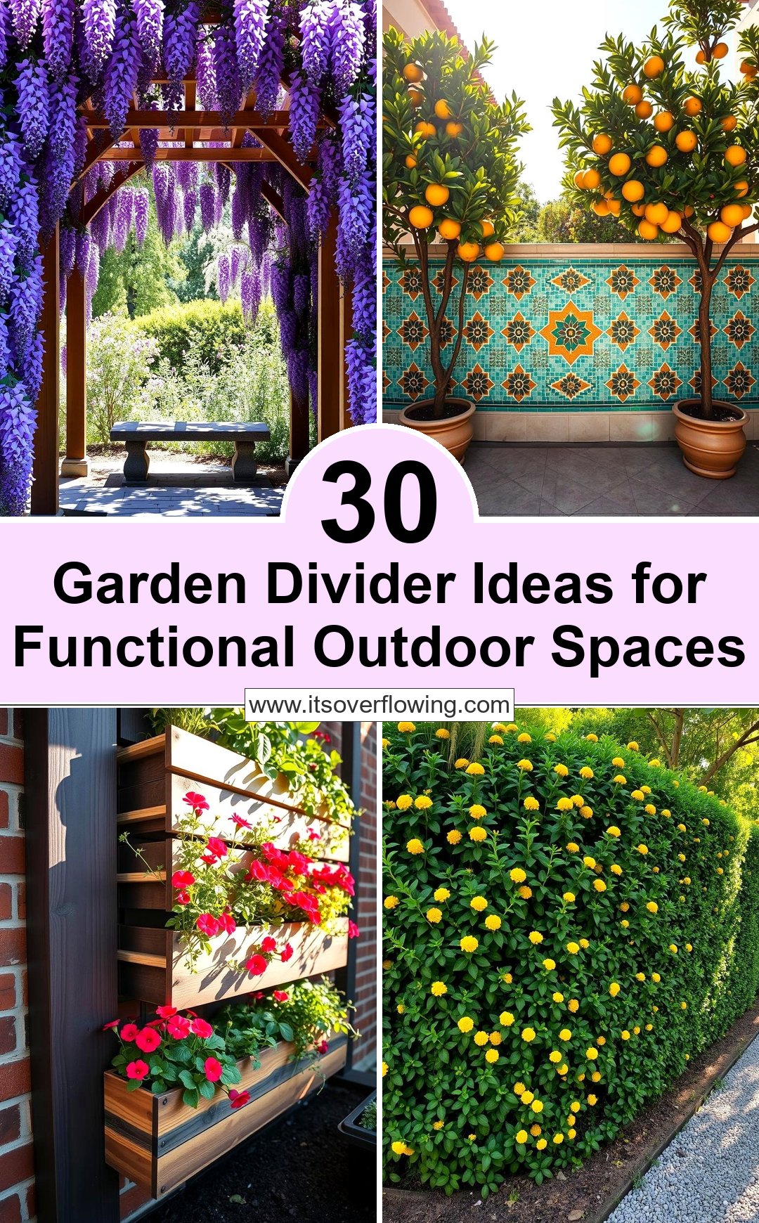 30 Garden Divider Ideas for Functional Outdoor Spaces