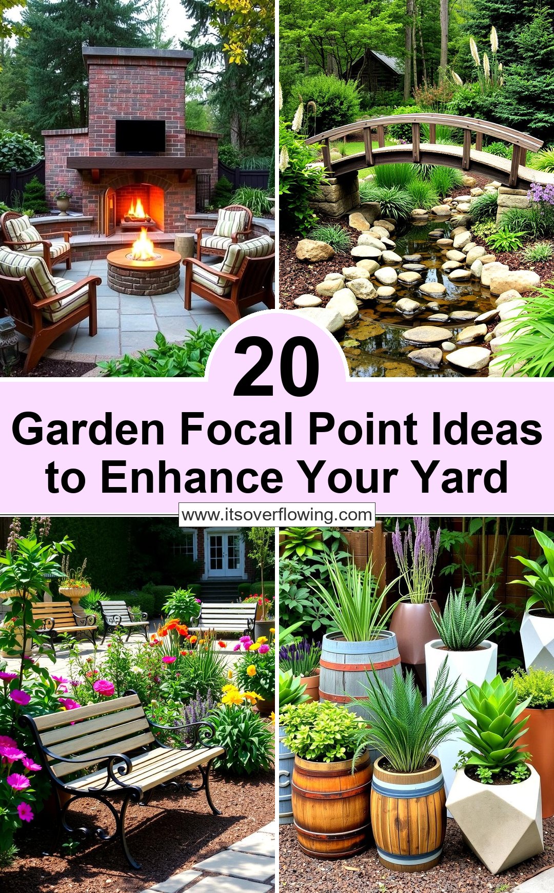 20 Garden Focal Point Ideas to Enhance Your Yard