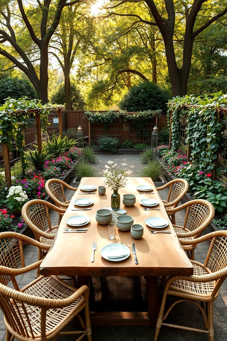 30 Inviting Outdoor Dining Area Ideas for Al Fresco Meals