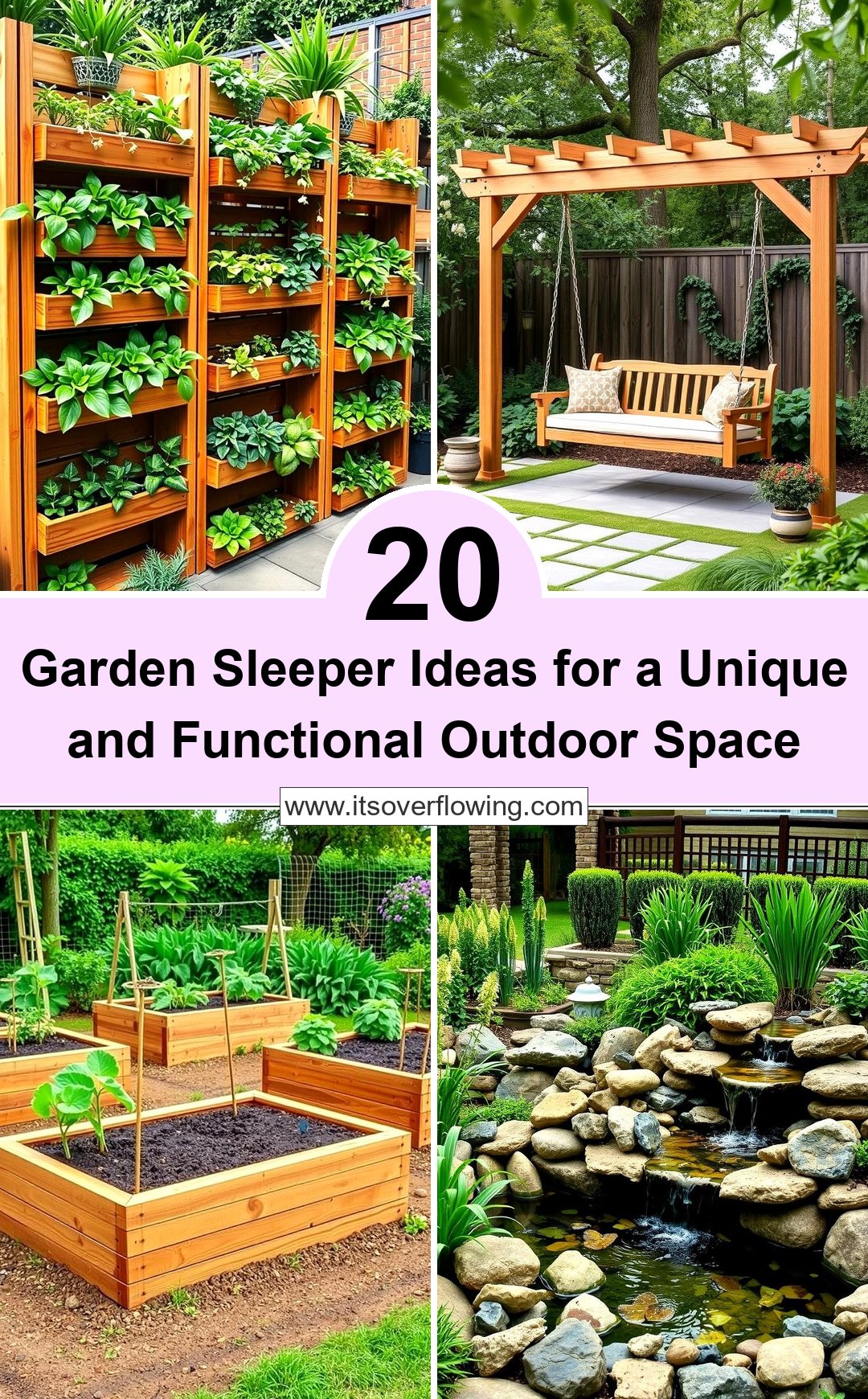 20 Garden Sleeper Ideas for a Unique and Functional Outdoor Space