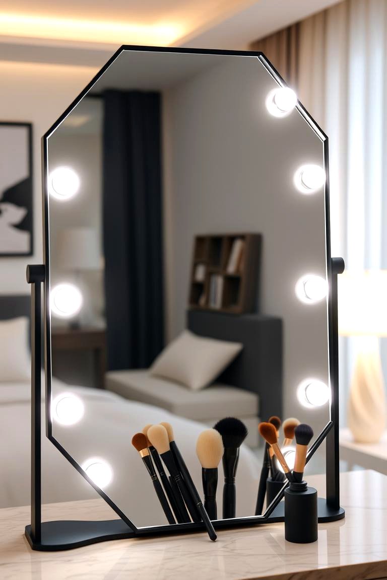 30 Stylish Makeup Vanity Ideas for a Functional Beauty Space