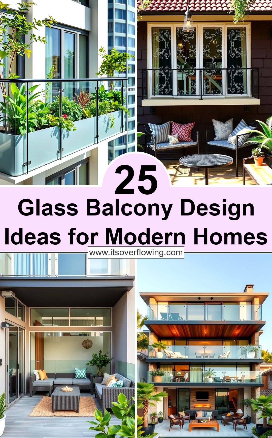 25 Glass Balcony Design Ideas for Modern Homes