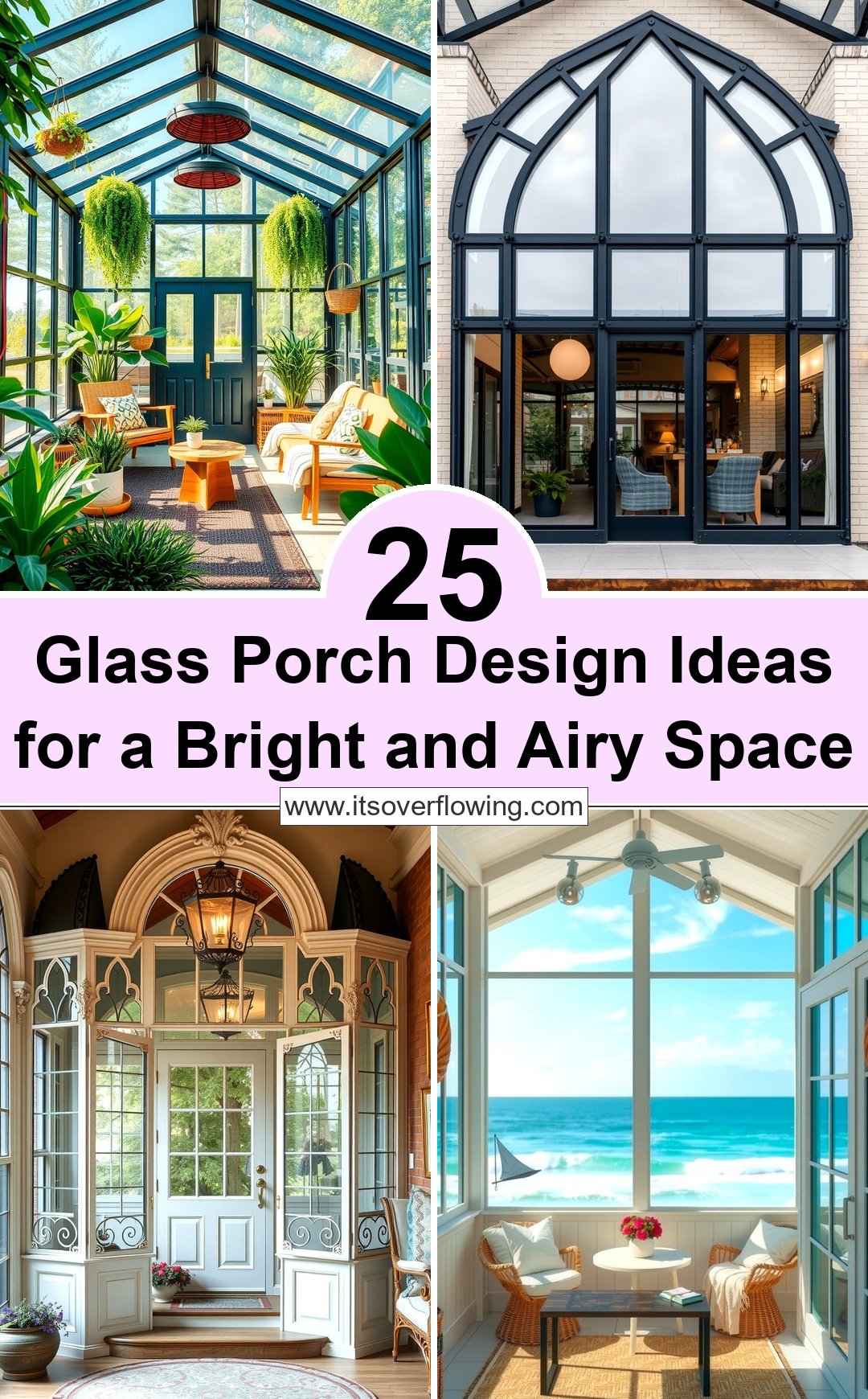 25 Glass Porch Design Ideas for a Bright and Airy Space