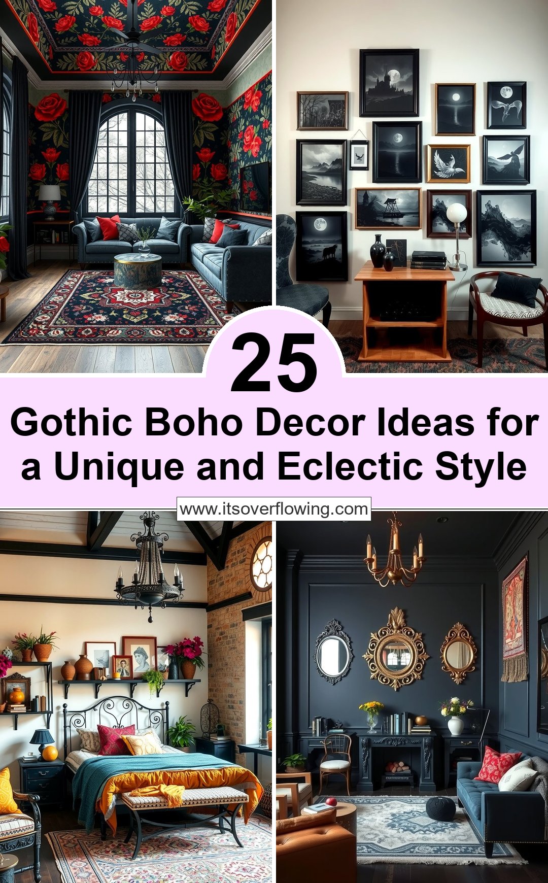25 Gothic Boho Decor Ideas for a Unique and Eclectic Style