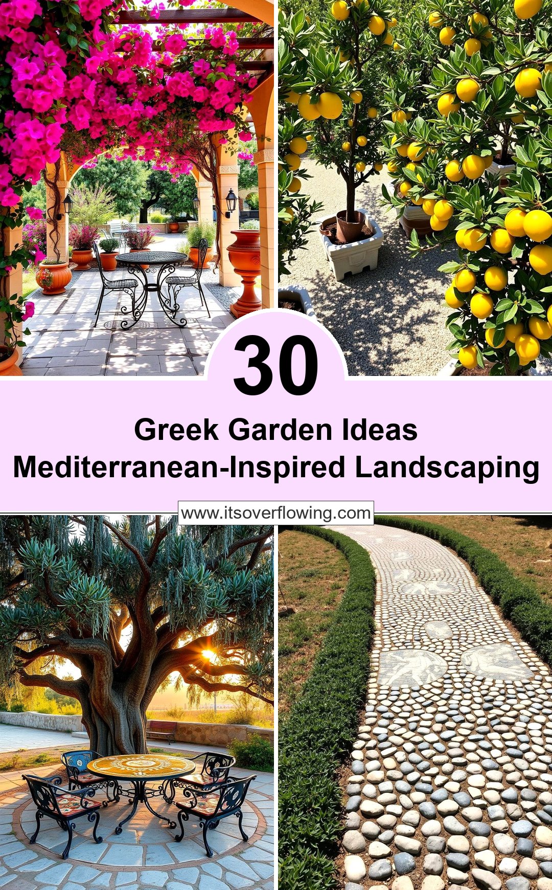 30 Greek Garden Ideas: Mediterranean-Inspired Landscaping