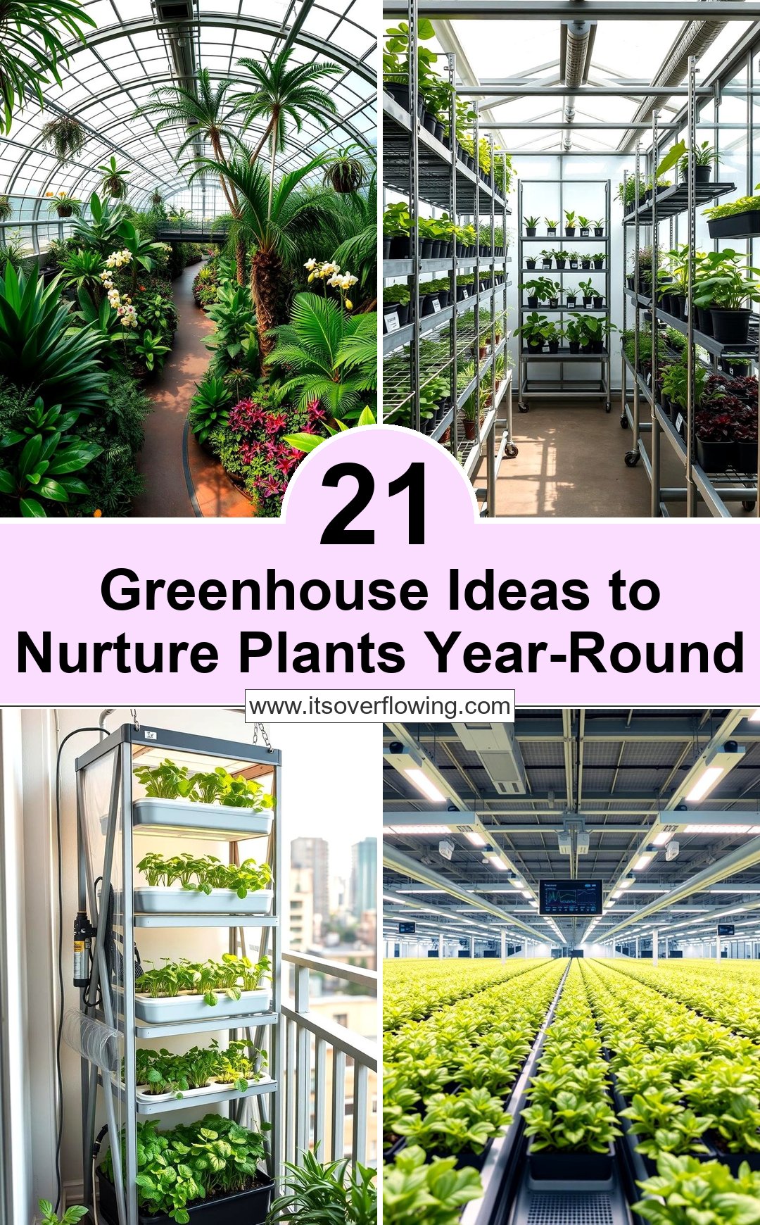 21 Greenhouse Ideas to Nurture Plants Year-Round