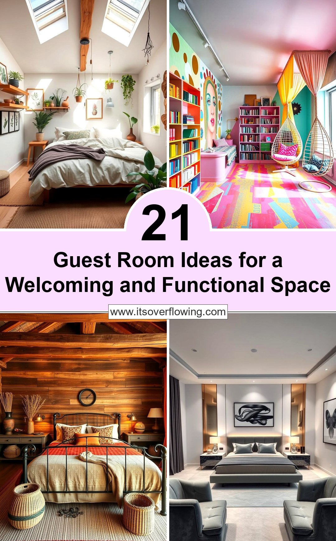 21 Guest Room Ideas for a Welcoming and Functional Space
