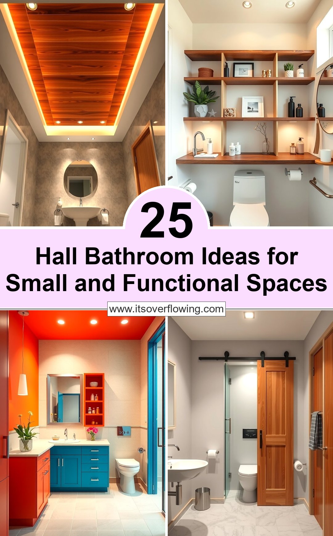 25 Hall Bathroom Ideas for Small and Functional Spaces