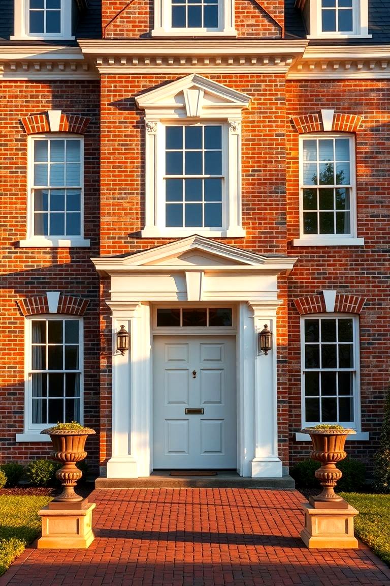 30 Brown Brick Exterior Home Ideas for Timeless Curb Appeal