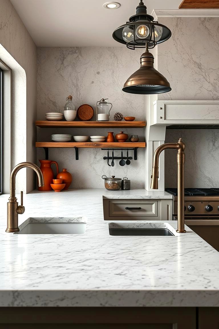 30 Quartz Kitchen Countertops for Modern & Durable Surfaces