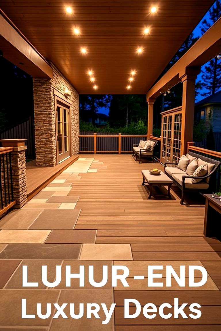 21 Above-Ground Pool Deck Ideas for Backyard Fun
