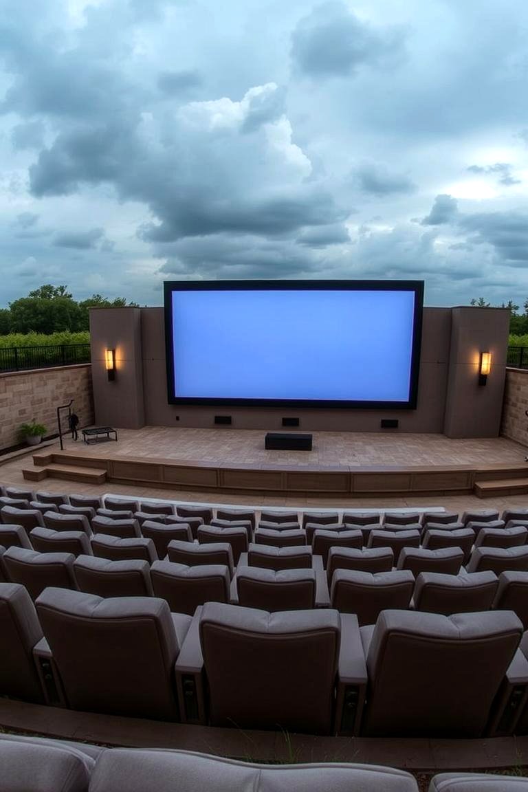 30 Outdoor TV Ideas for Entertainment Under the Sky