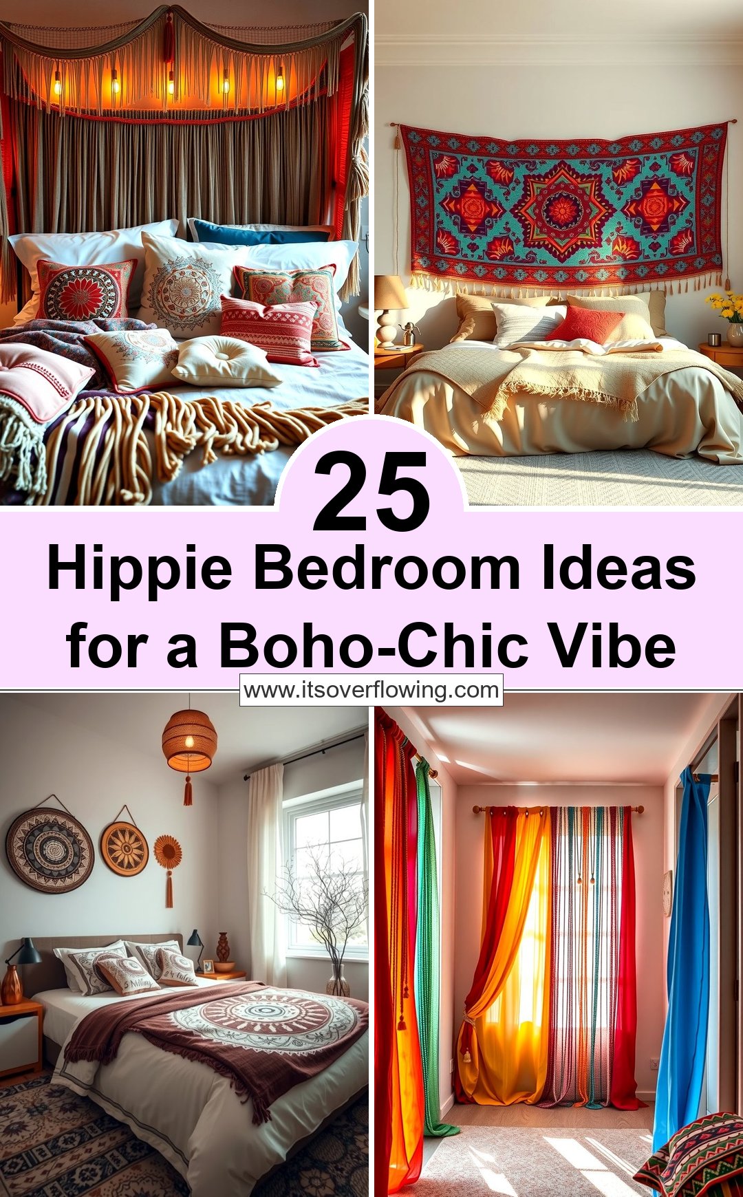 25 Hippie Bedroom Ideas for a Boho-Chic Vibe