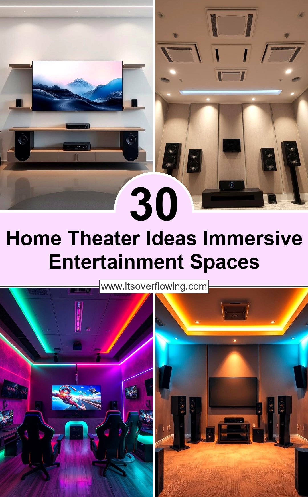 30 Home Theater Ideas: Immersive Entertainment Spaces