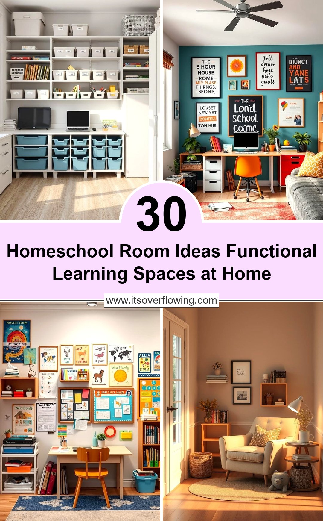 30 Homeschool Room Ideas: Functional Learning Spaces at Home