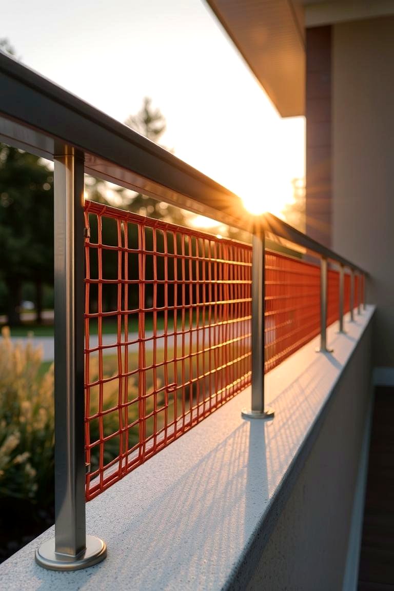 30 Modern Metal Deck Railing Ideas for Stylish Outdoor Spaces
