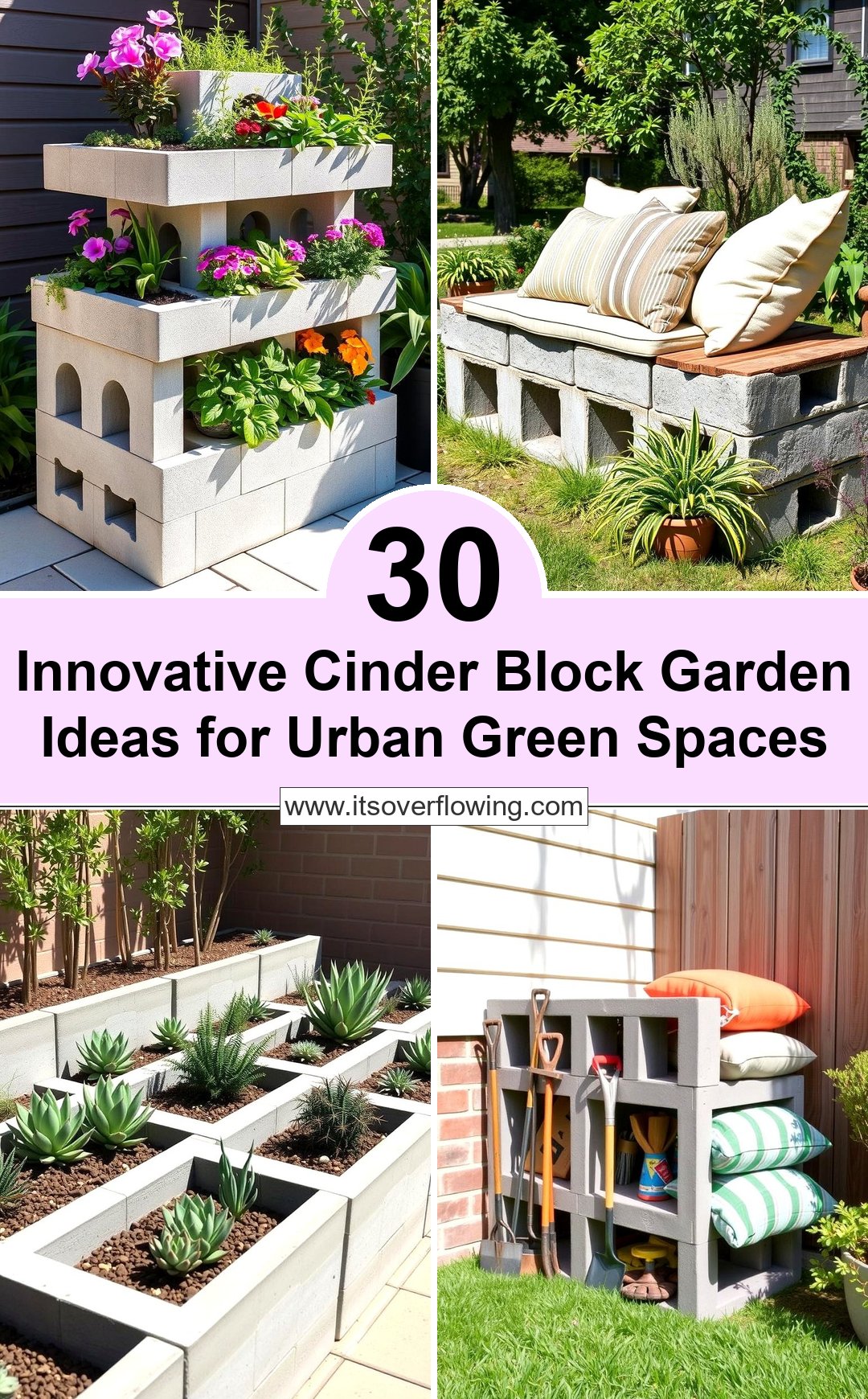 30 Innovative Cinder Block Garden Ideas for Urban Green Spaces