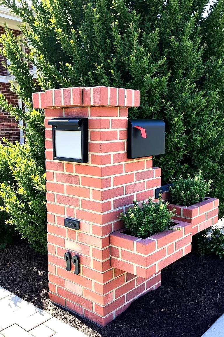 30 Brick Mailbox Ideas for a Charming Curb Appeal Upgrade