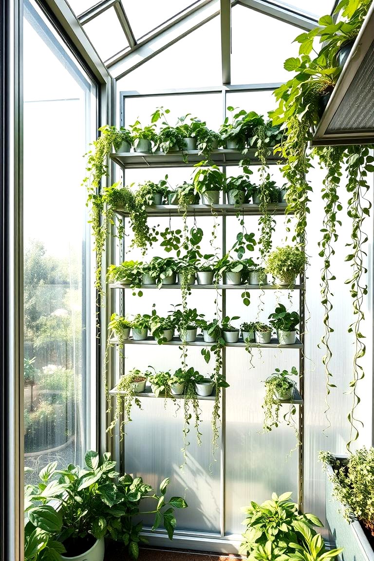 30 Greenhouse Shelving Ideas: Organized Plant Storage