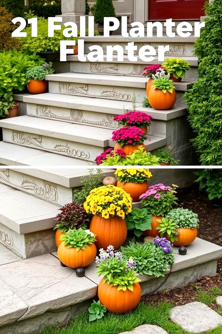 21 Fall Planter Ideas to Refresh Your Outdoor Spaces