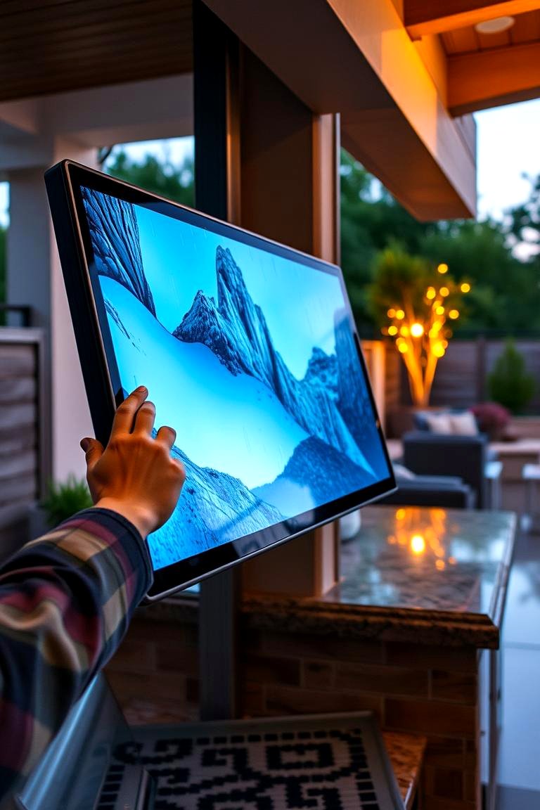 30 Outdoor TV Ideas for Entertainment Under the Sky