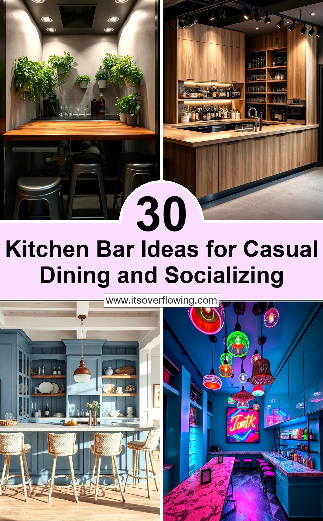 30 Kitchen Bar Ideas for Casual Dining and Socializing