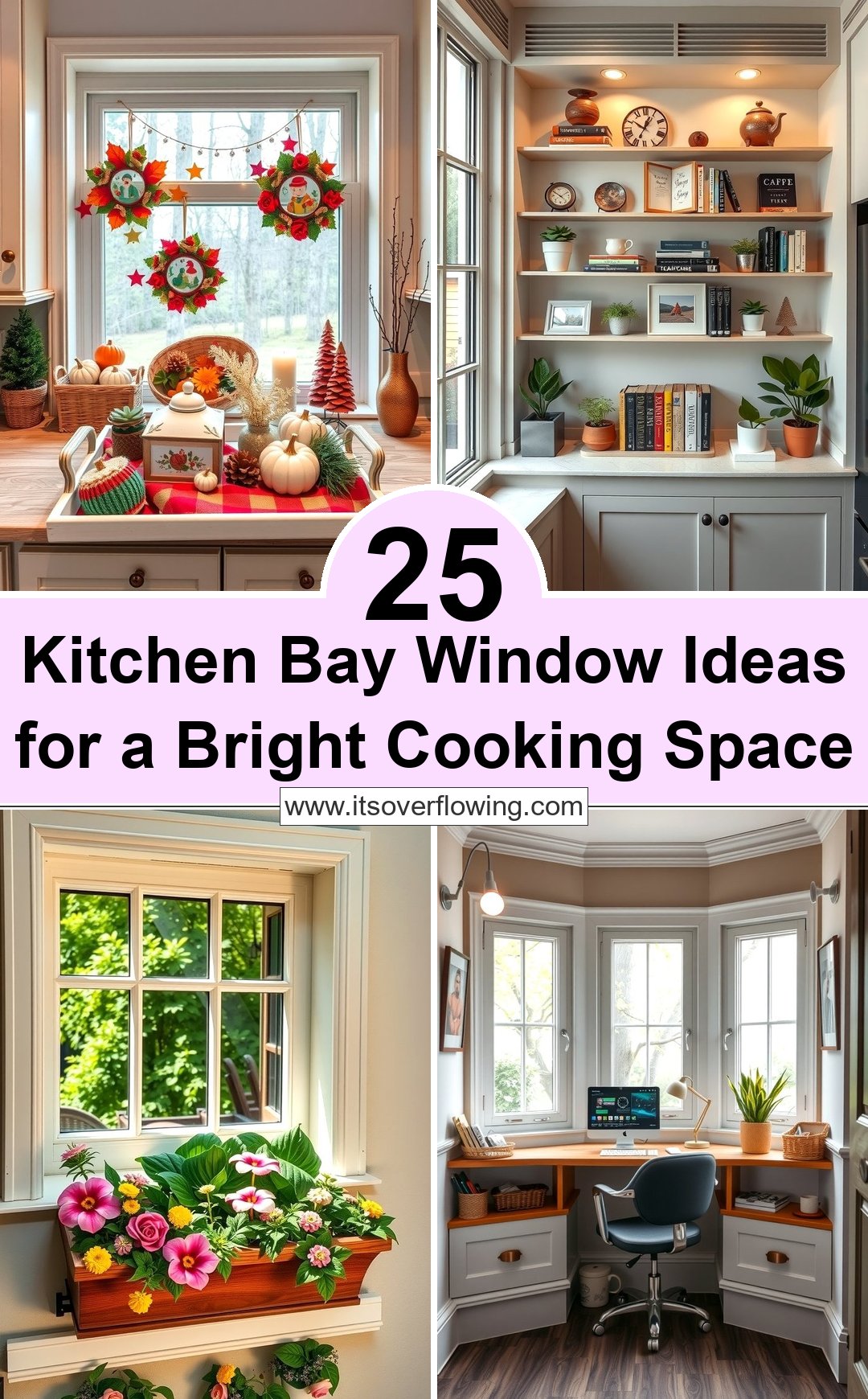 25 Kitchen Bay Window Ideas for a Bright Cooking Space