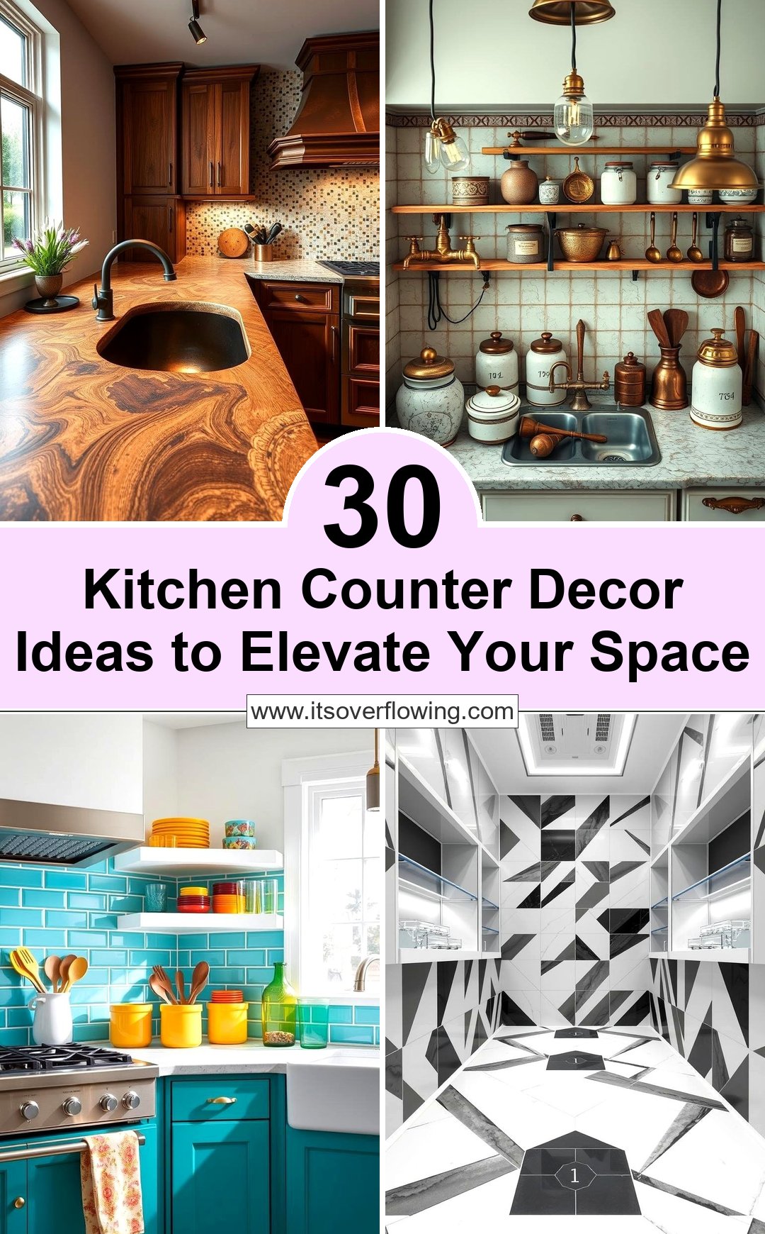 30 Kitchen Counter Decor Ideas to Elevate Your Space