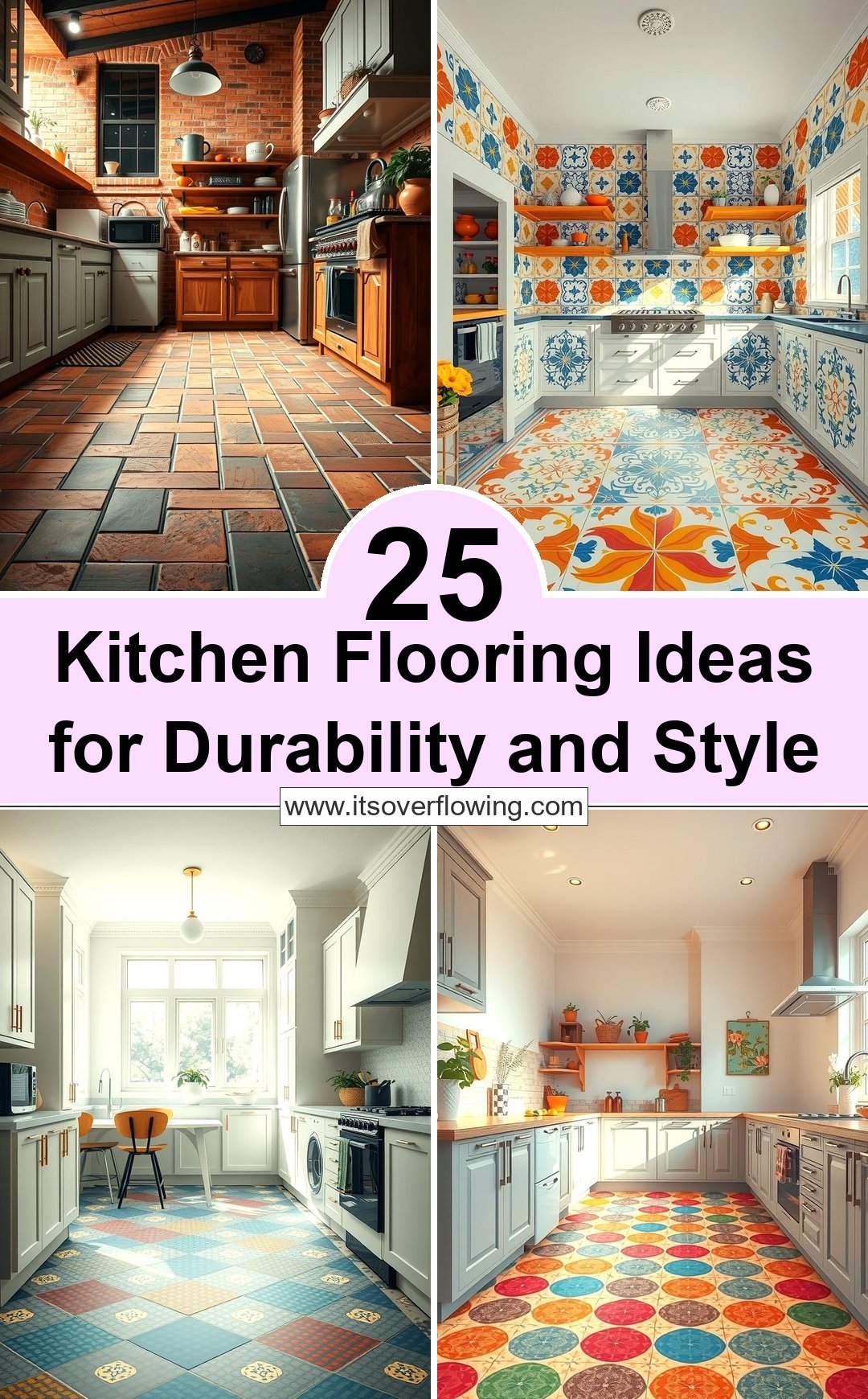 25 Kitchen Flooring Ideas for Durability and Style