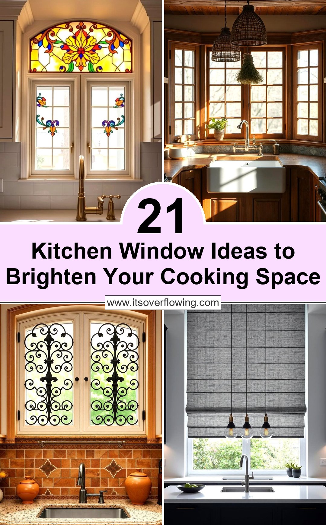 21 Kitchen Window Ideas to Brighten Your Cooking Space