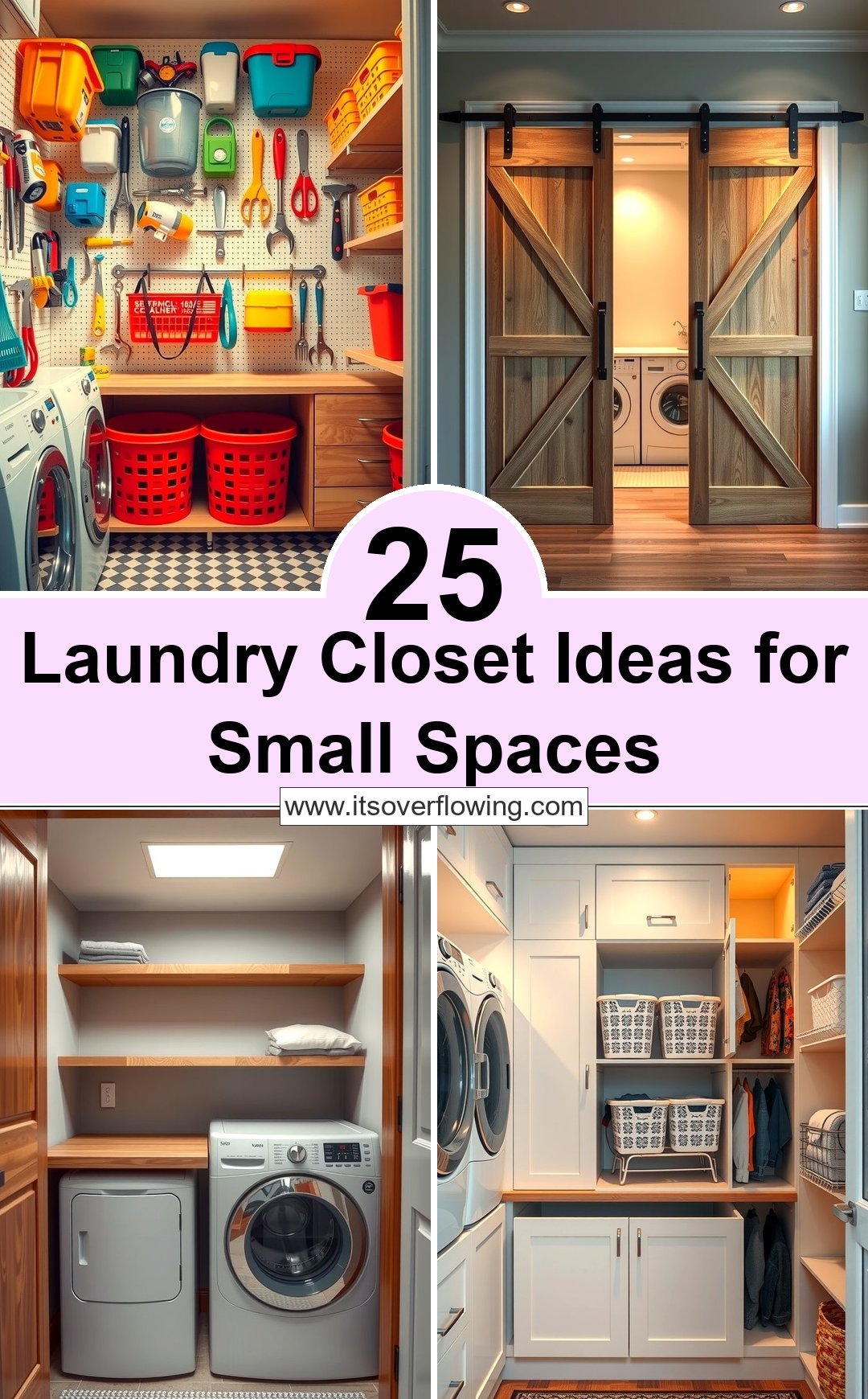 25 Laundry Closet Ideas for Small Spaces