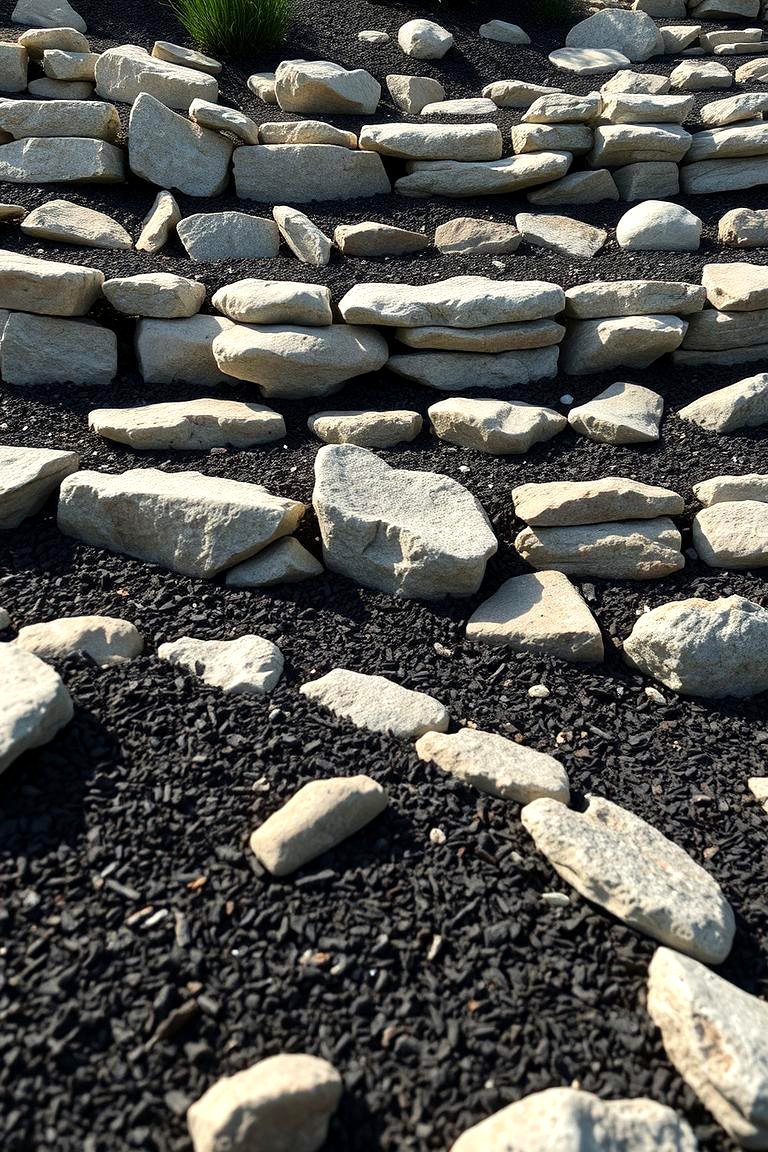 21 Front Yard Landscaping Ideas With Rocks and Mulch