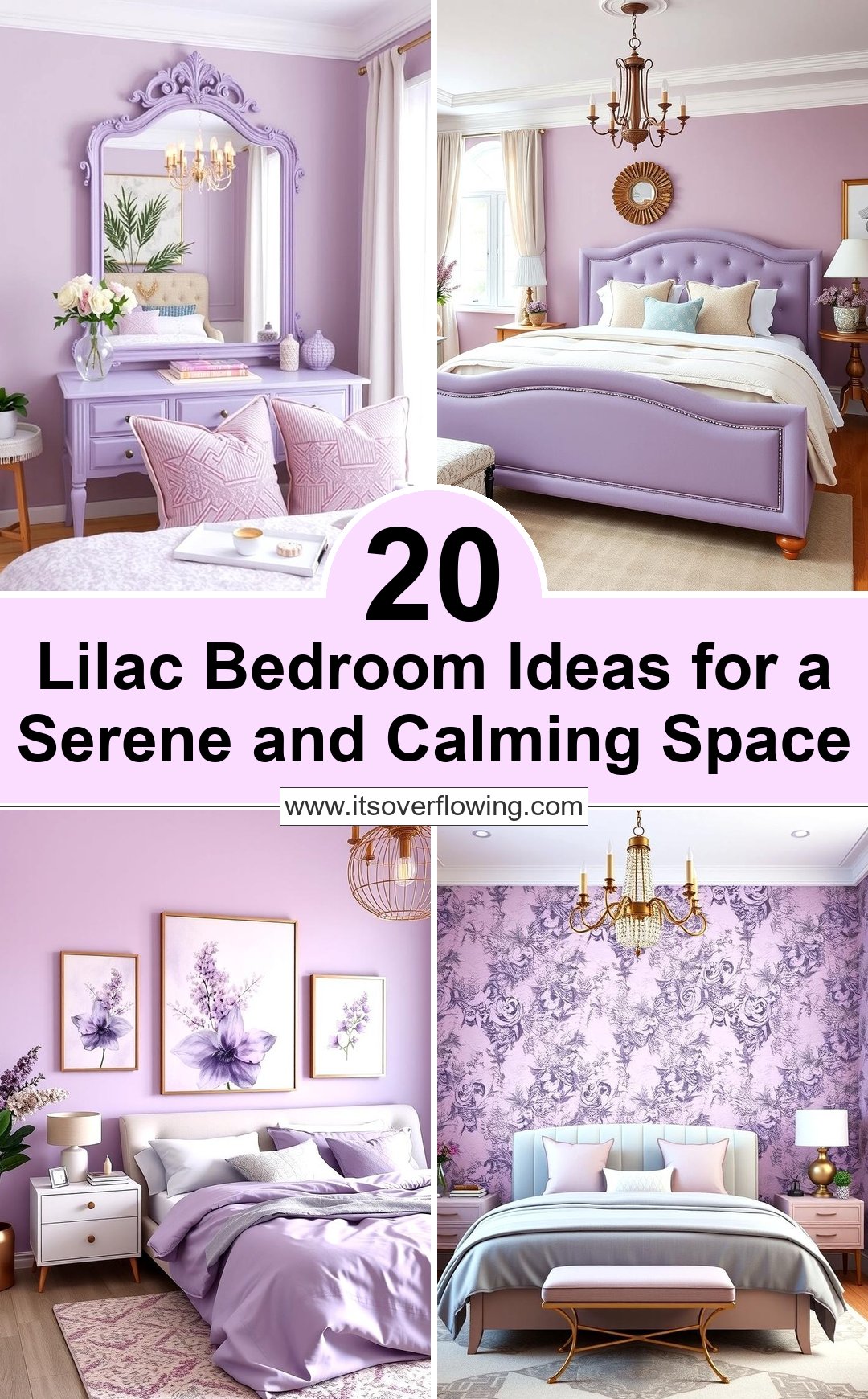 20 Lilac Bedroom Ideas for a Serene and Calming Space
