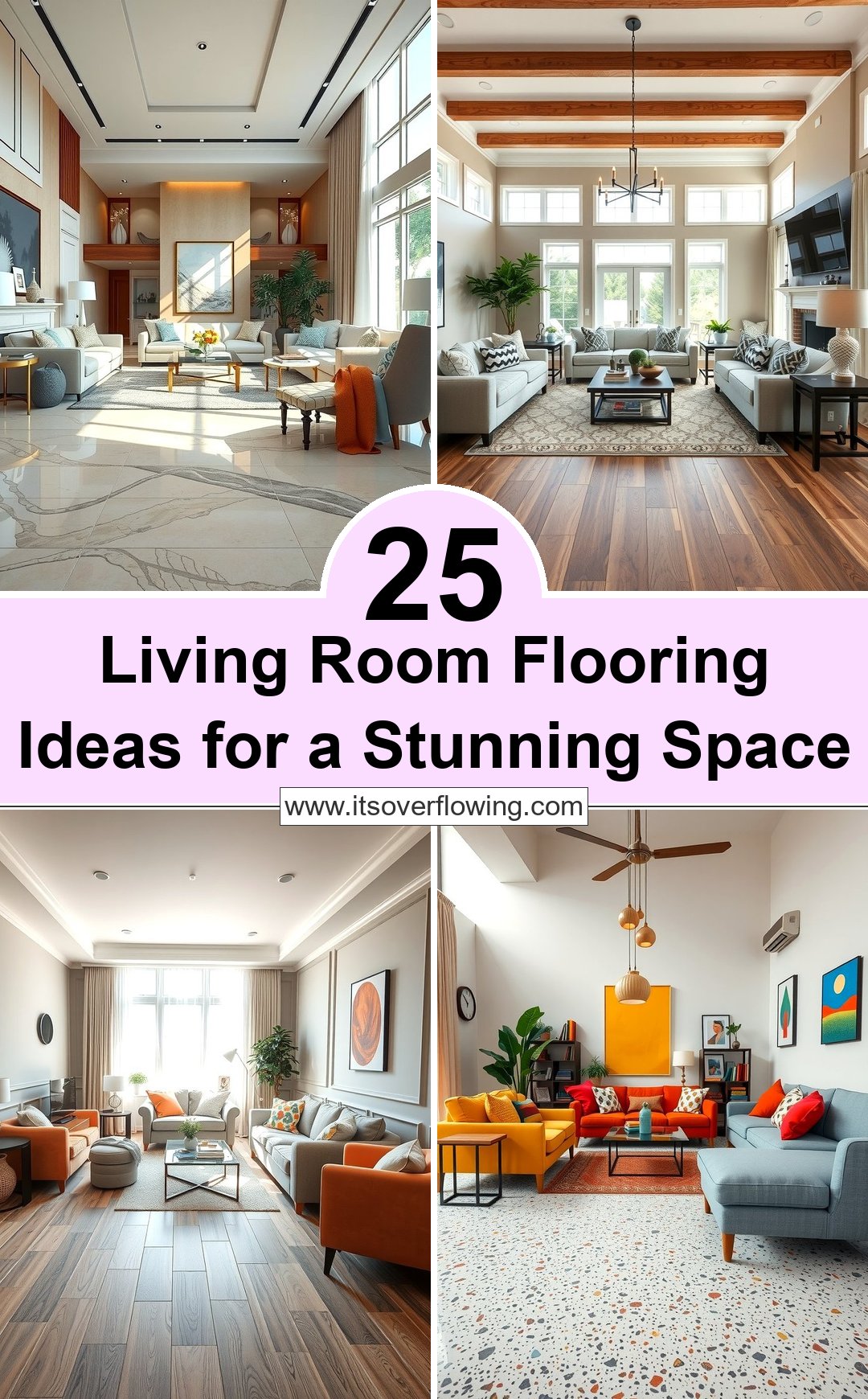 25 Living Room Flooring Ideas for a Stunning Space