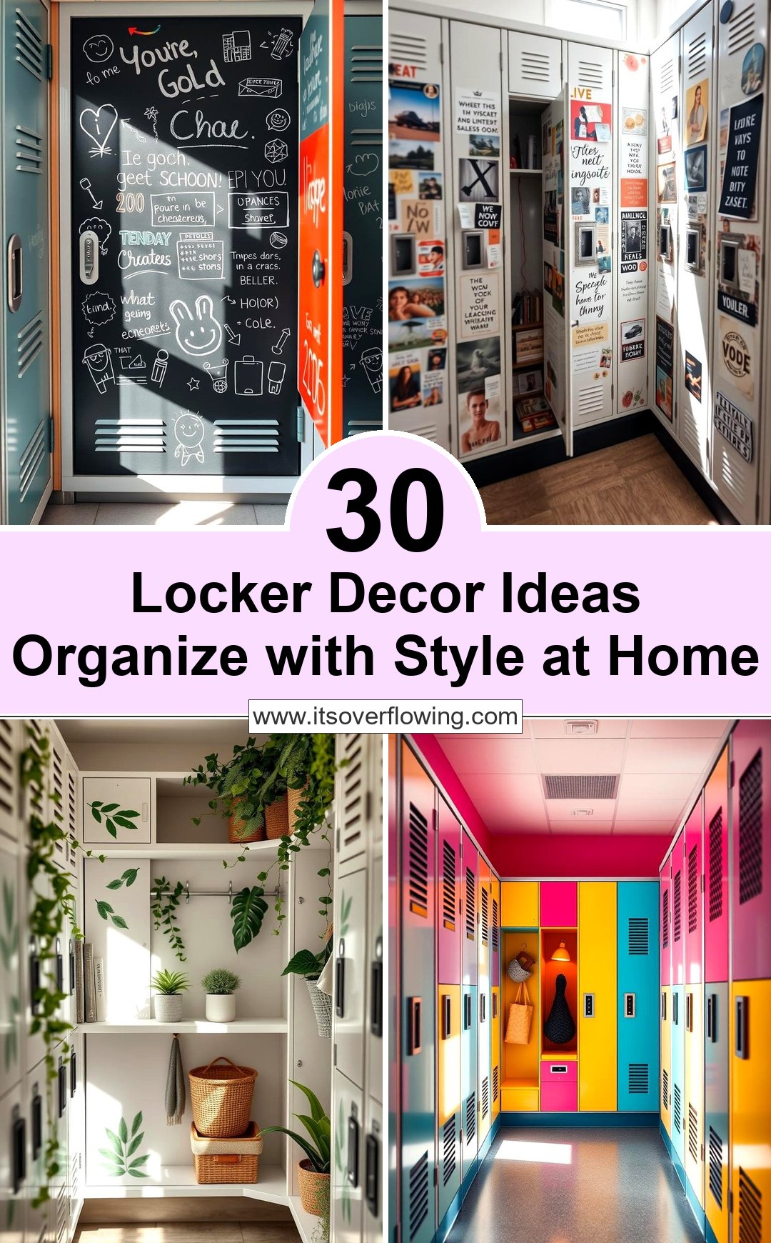 30 Locker Decor Ideas: Organize with Style at Home