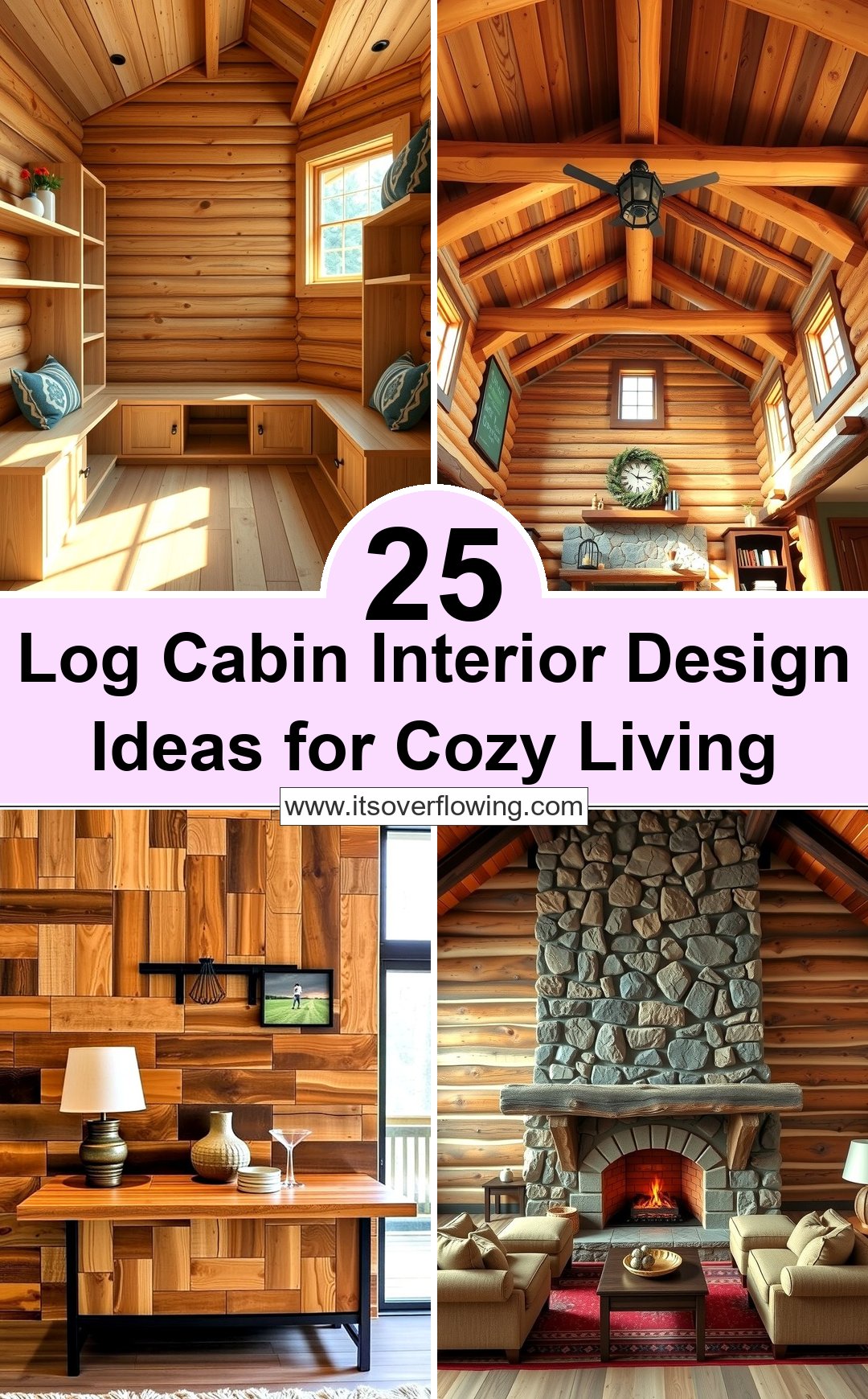 25 Log Cabin Interior Design Ideas for Cozy Living