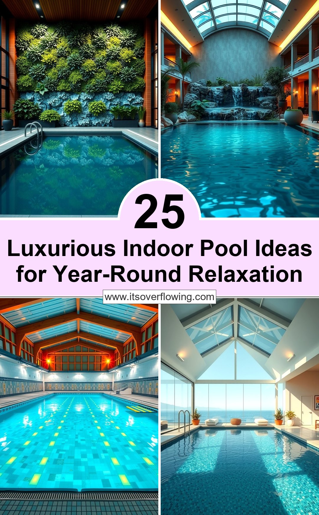 25 Luxurious Indoor Pool Ideas for Year-Round Relaxation