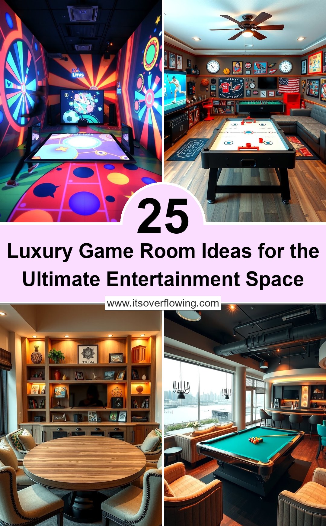 25 Luxury Game Room Ideas for the Ultimate Entertainment Space