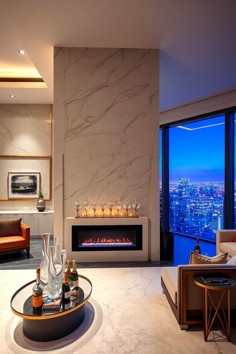 30 Linear Fireplace Ideas for Modern Home Heating