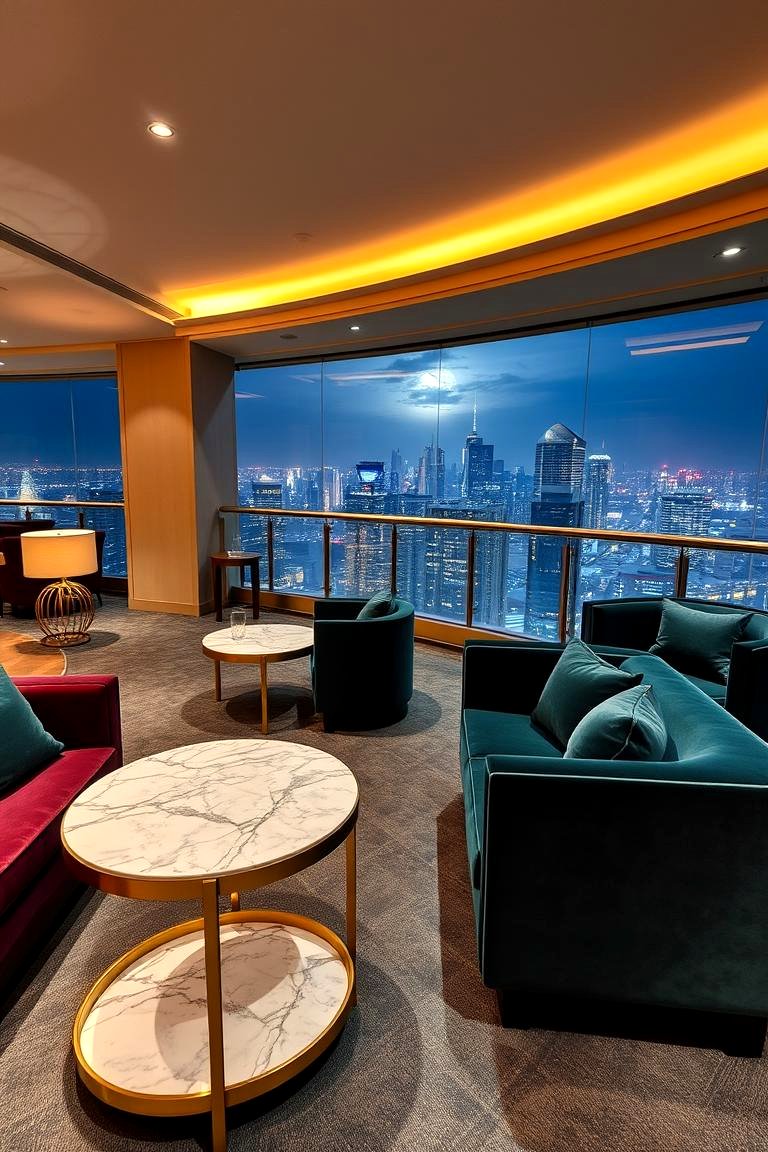 21 Rooftop Deck Layouts for Urban Outdoor Entertainment Areas