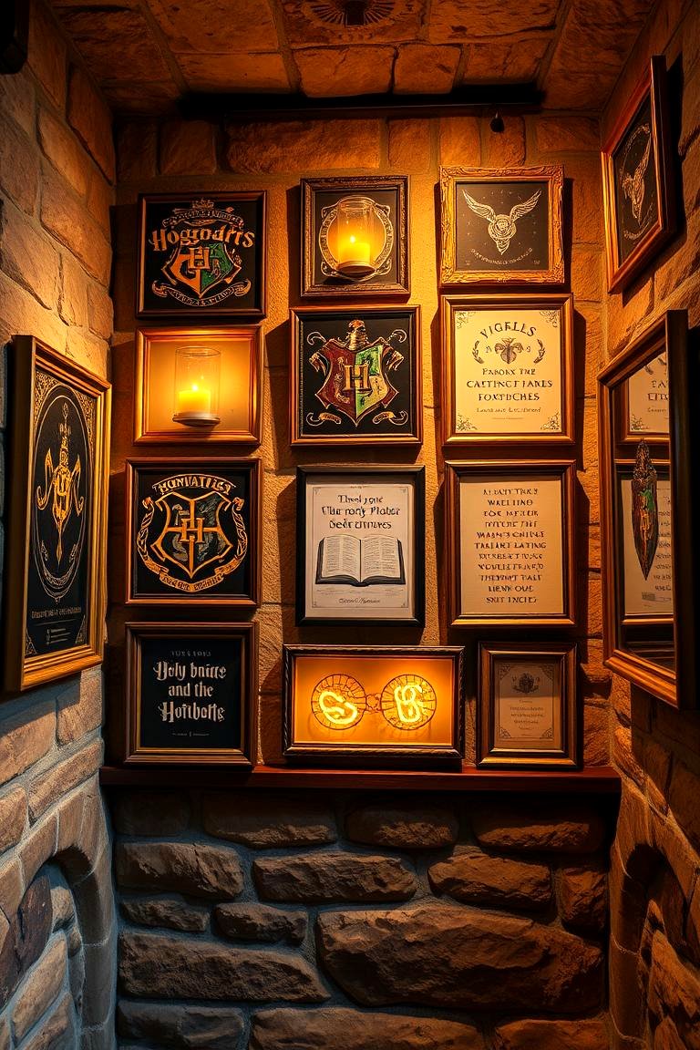 30 Harry Potter Decor Ideas: Magical Themed Room Designs