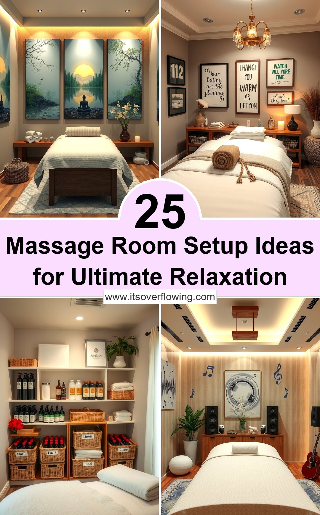25 Massage Room Setup Ideas for Ultimate Relaxation