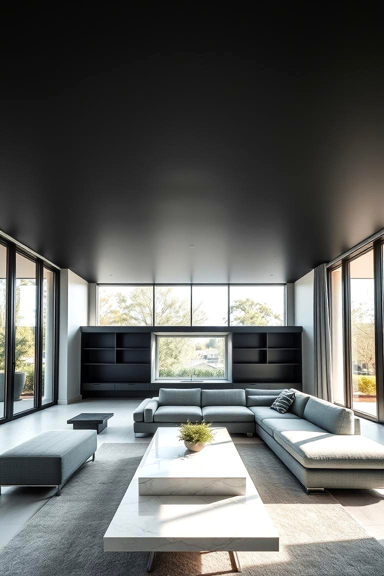 30 Black Ceiling Ideas to Add Depth and Drama Above
