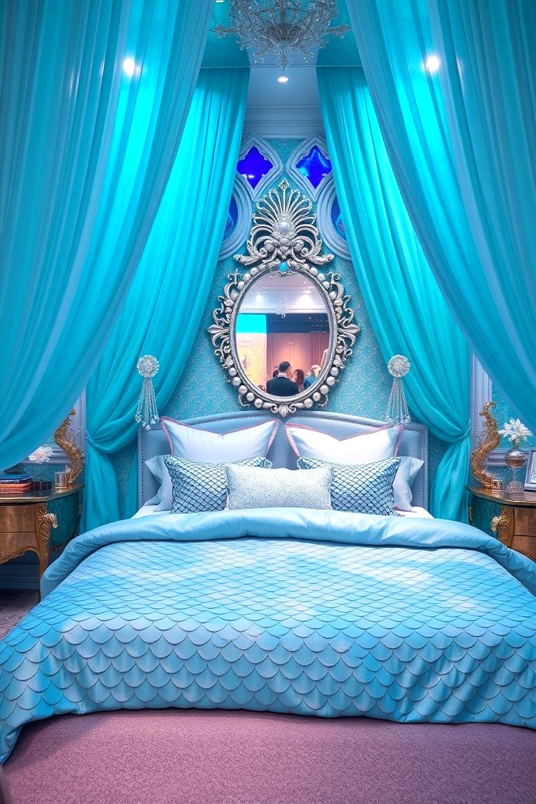 30 Enchanting Mermaid Bedroom Ideas for a Whimsical Retreat