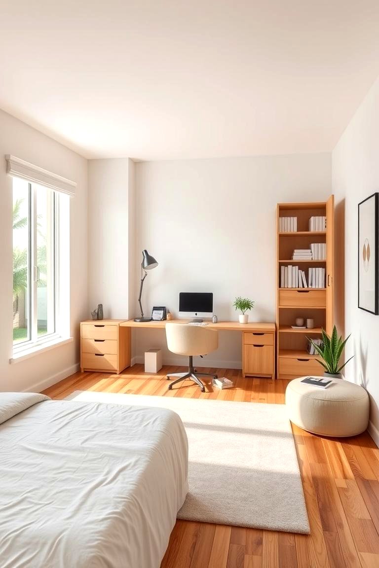 21 Functional Bedroom Office Ideas for Productive Spaces