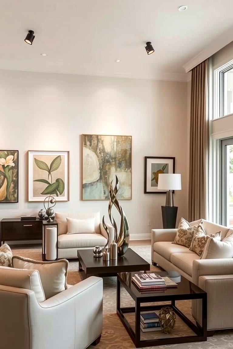 21 Transitional Living Room Design Ideas for Modern Homes