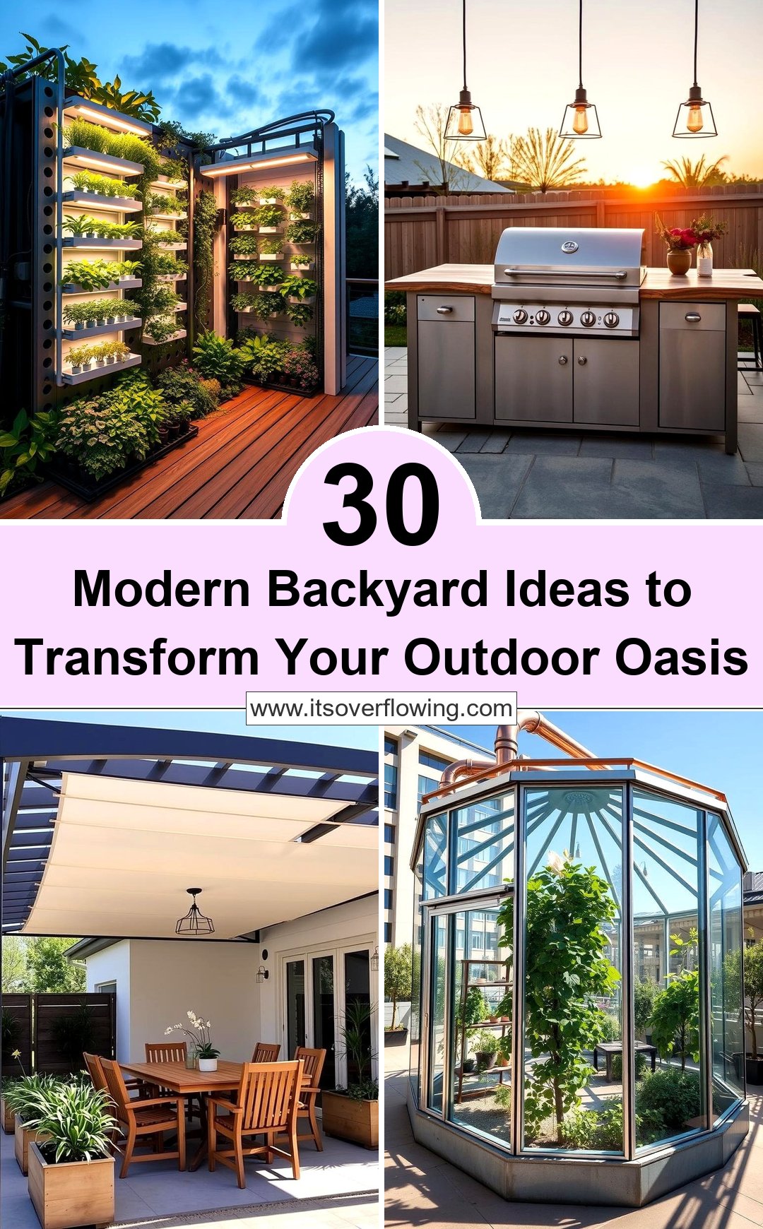30 Modern Backyard Ideas to Transform Your Outdoor Oasis