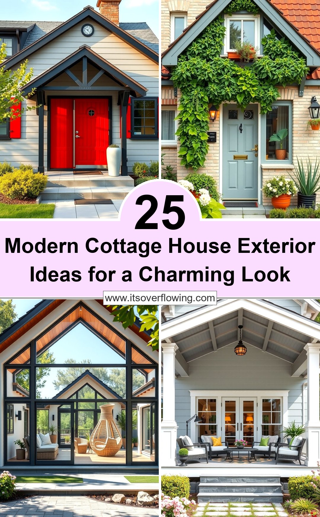 25 Modern Cottage House Exterior Ideas for a Charming Look